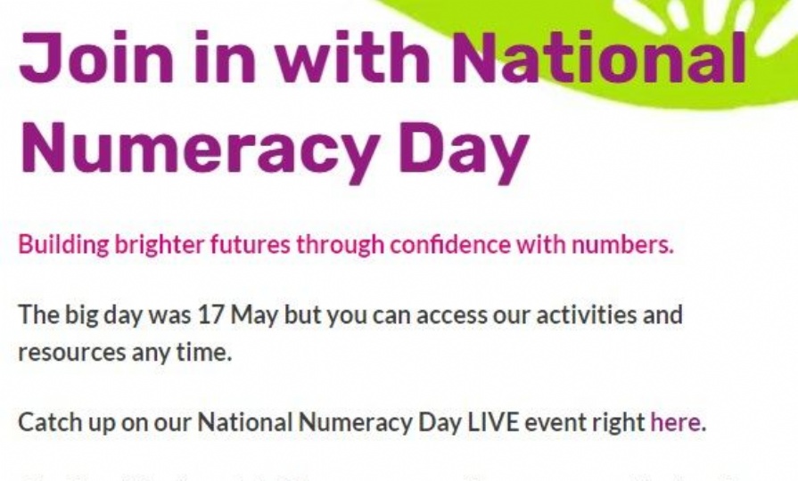 Rutlish School - National Numeracy Day